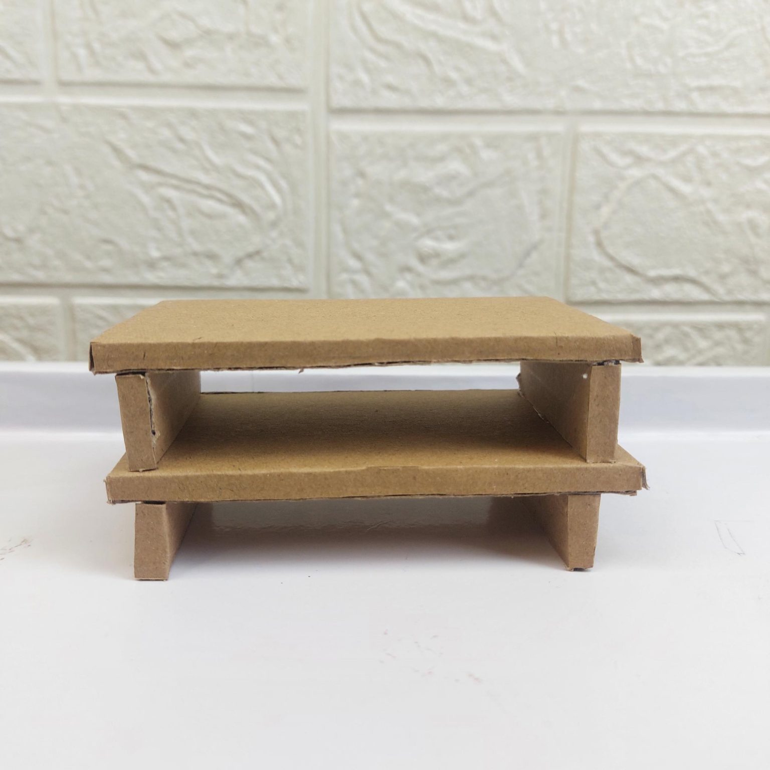 How to Make Sturdy Cardboard Dollhouse Furniture Using Corrugated ...