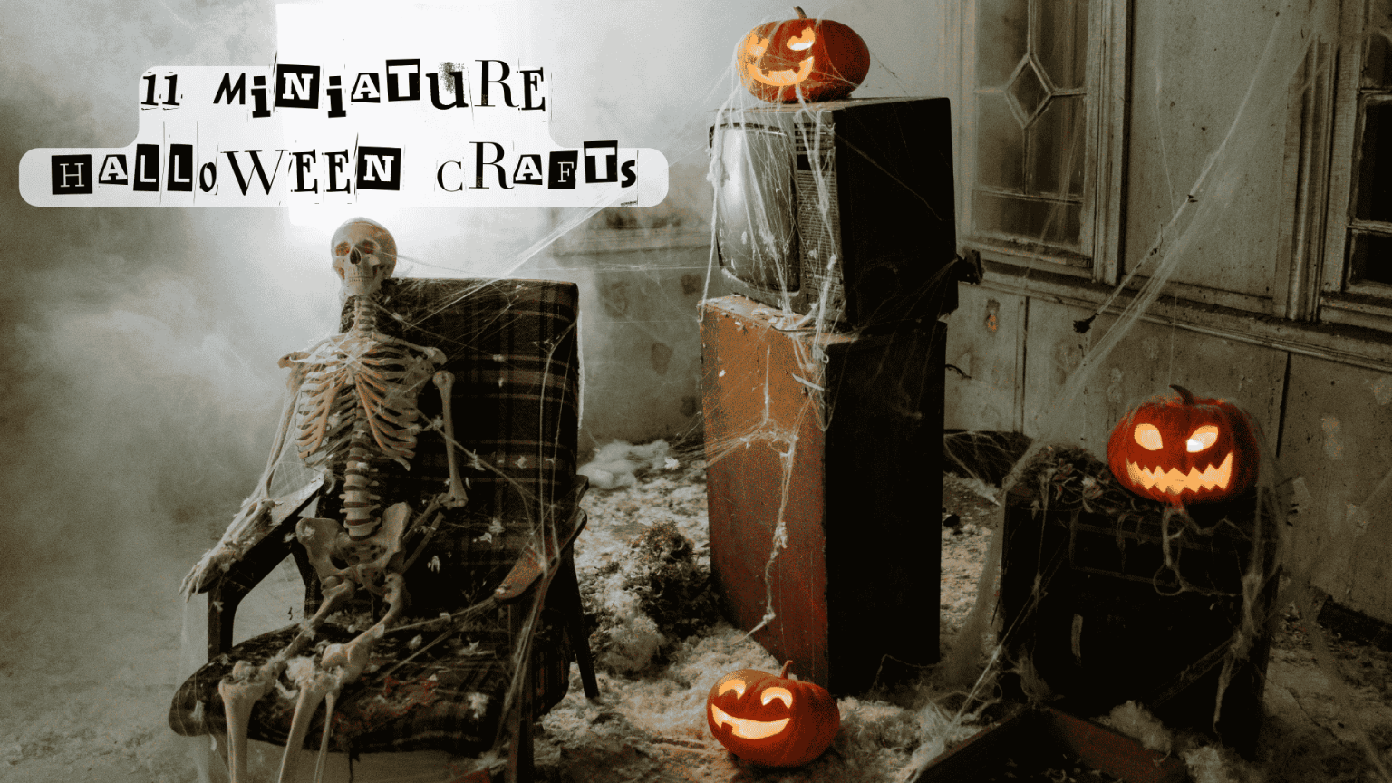27 Affordable Ideas For Making Halloween Miniatures And Haunted ...