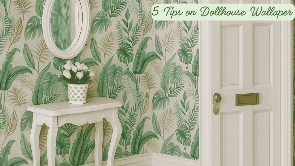 6 DIY Tips On Miniature Dollhouse Wallpaper- An Overview