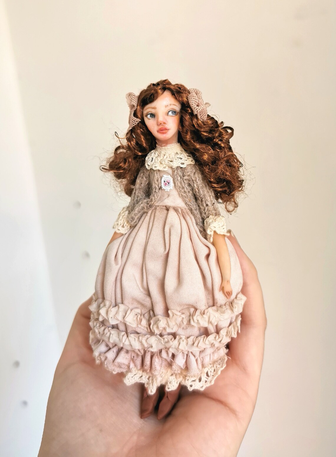 Tiny Miniature Dollhouse Dolls With A Little Bit Of Character!