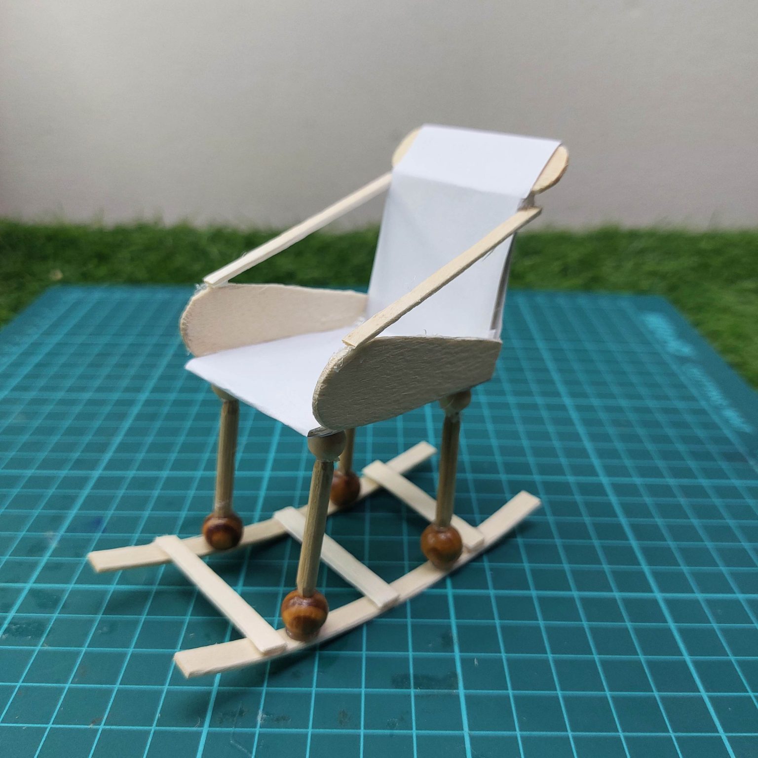 DIY Dollhouse Swing Chair Tutorial Using Popsicle Sticks