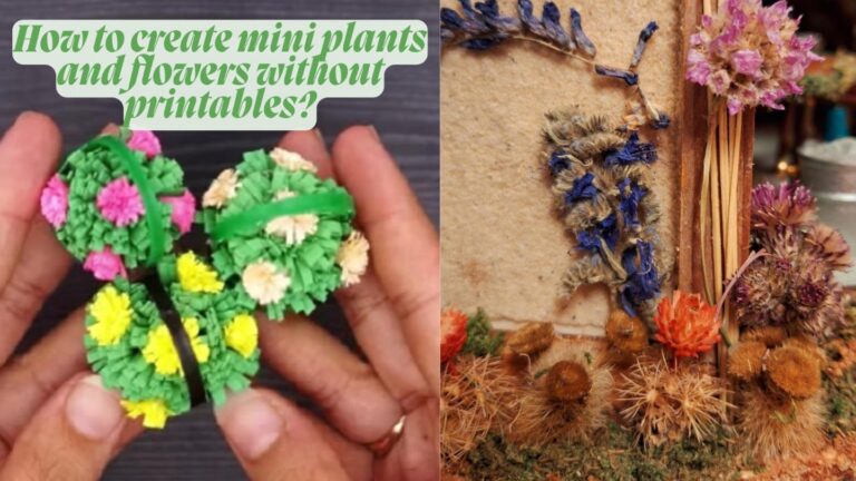 How To Make Miniature Origami Flowers - Another Tutorial!