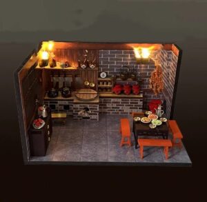 Pretty DIY Miniature Kitchen Kits - 8 Reviews