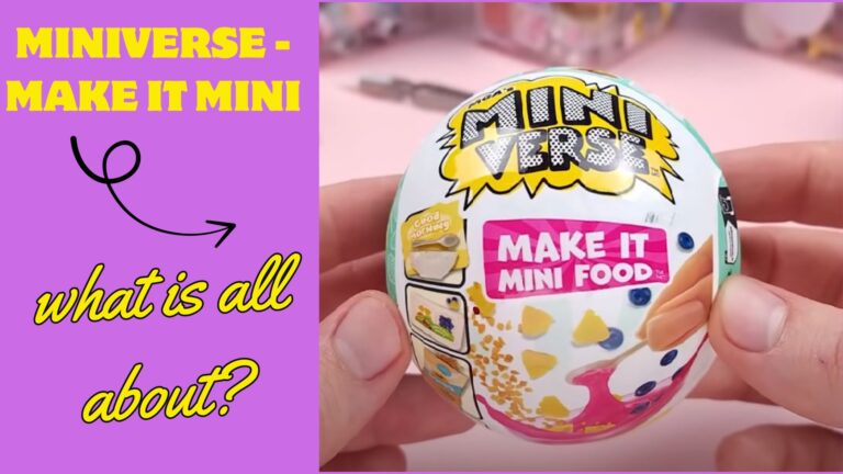 How To Make Miniature Food - A New Tutorial