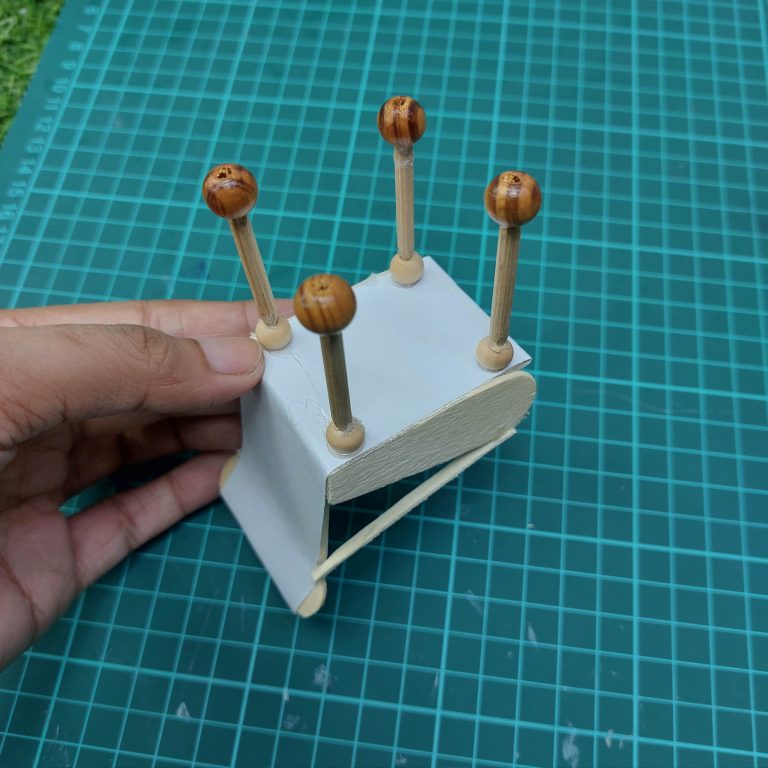 DIY Dollhouse Swing Chair Tutorial Using Popsicle Sticks