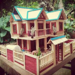 More Creative Popsicle Stick Houses -15 Top Artists!