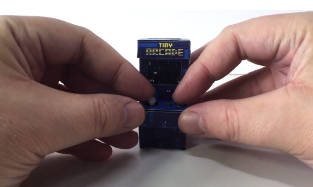 Functioning Tiny Arcade Games - Let's Play Mini Pacman and More!