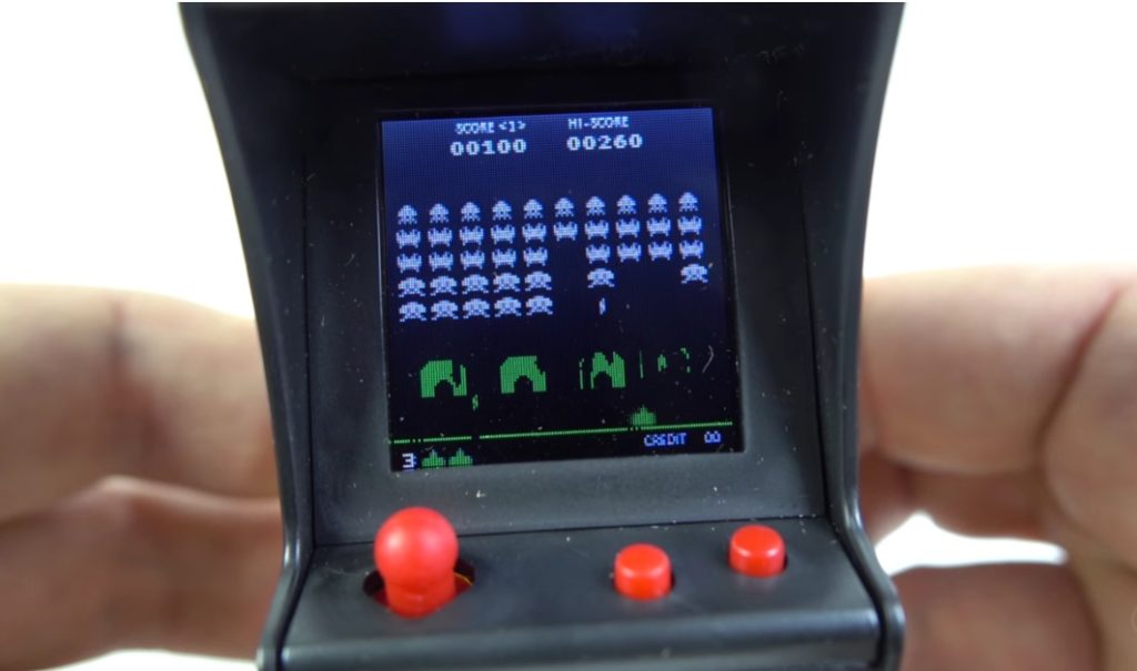 Functioning Tiny Arcade Games - Let's Play Mini Pacman and More!