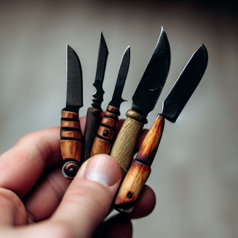 A Tiny World Of Miniature Working Knives: Pocket-Sized Perfection!