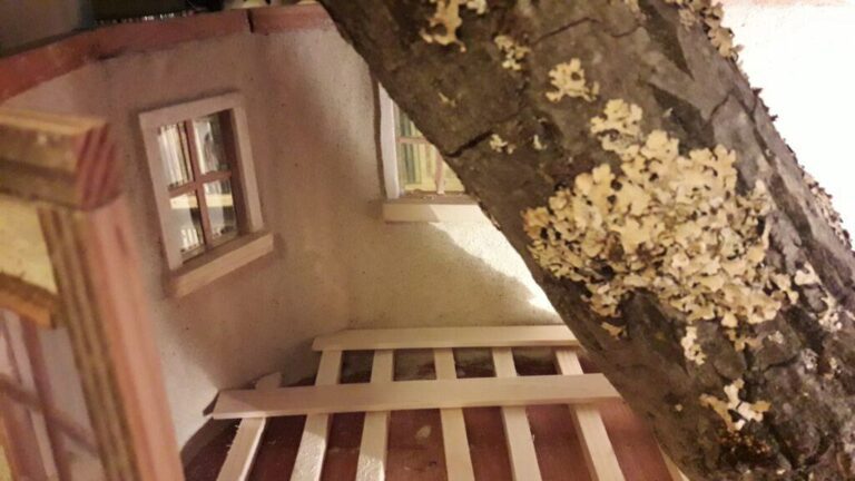 My Dollhouse Miniature Treehouse - How I Created All From Scratch