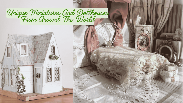 Top Unique Miniatures For Dollhouse Collectors And Enthusiasts.